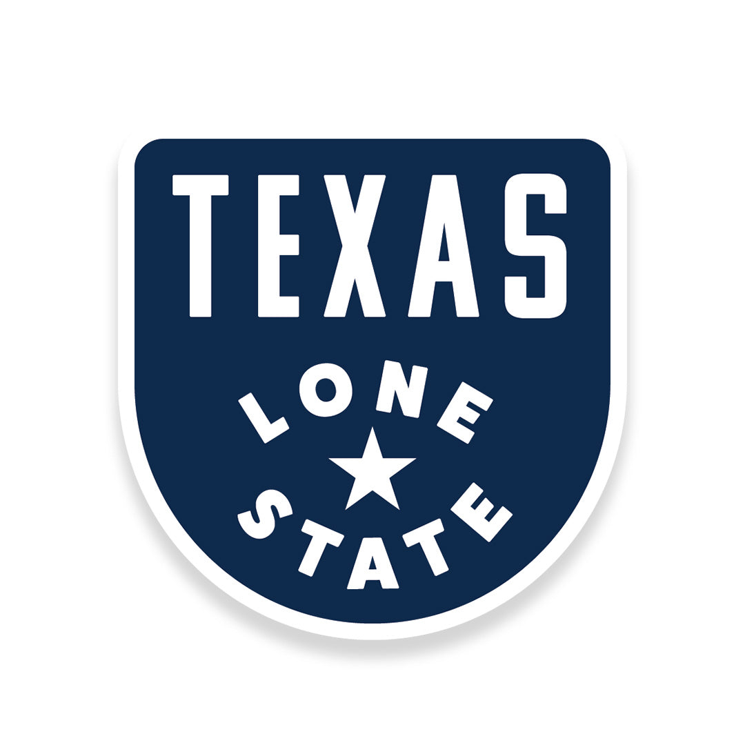 Texas Lone Star State - Sticker – Fort Worth Locals